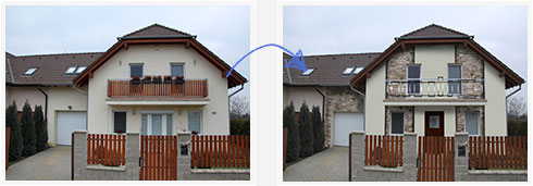 Fasady domov fotogaleria 2015